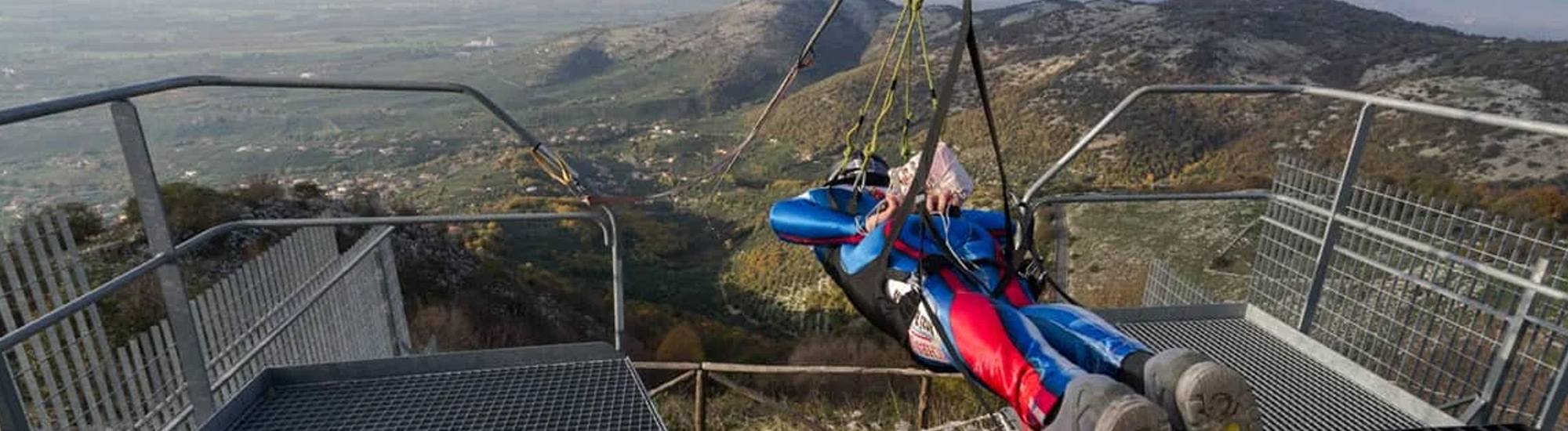 Flying in the Sky sulla zipline a Rocca Massima – VisitLazio