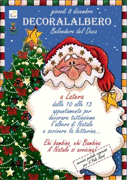 Decoriamo l’albero di Latera – VisitLazio