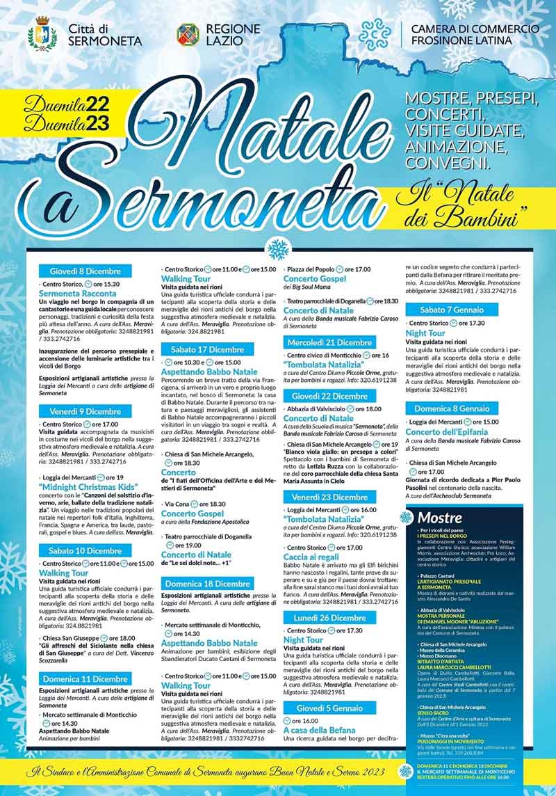 Sermoneta arriva la Befana – VisitLazio