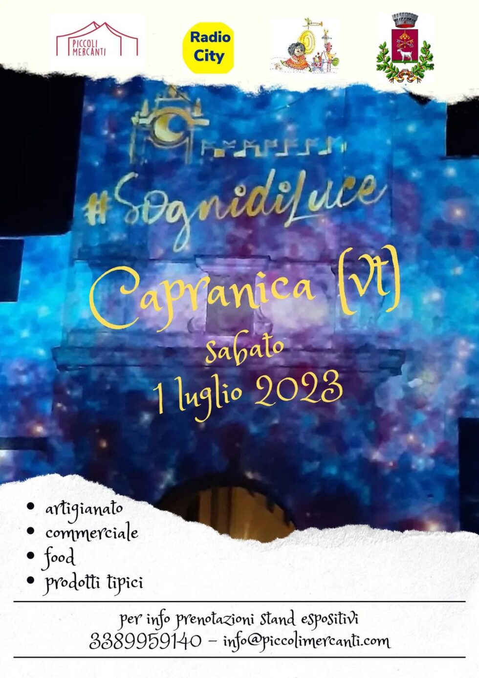 Sogni di Luce nel borgo di Capranica – VisitLazio