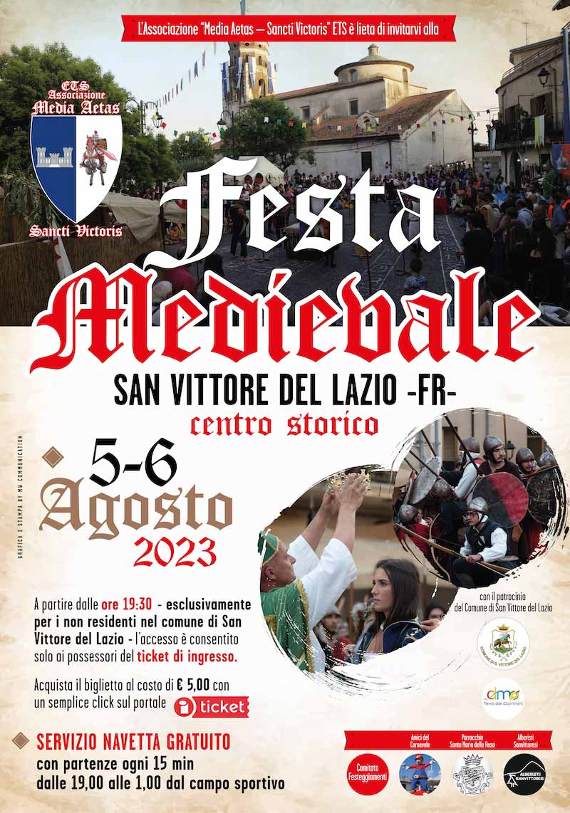 Festa Medievale a San Vittore del Lazio – VisitLazio Festa Medievale a San Vittore del Lazio – VisitLazio