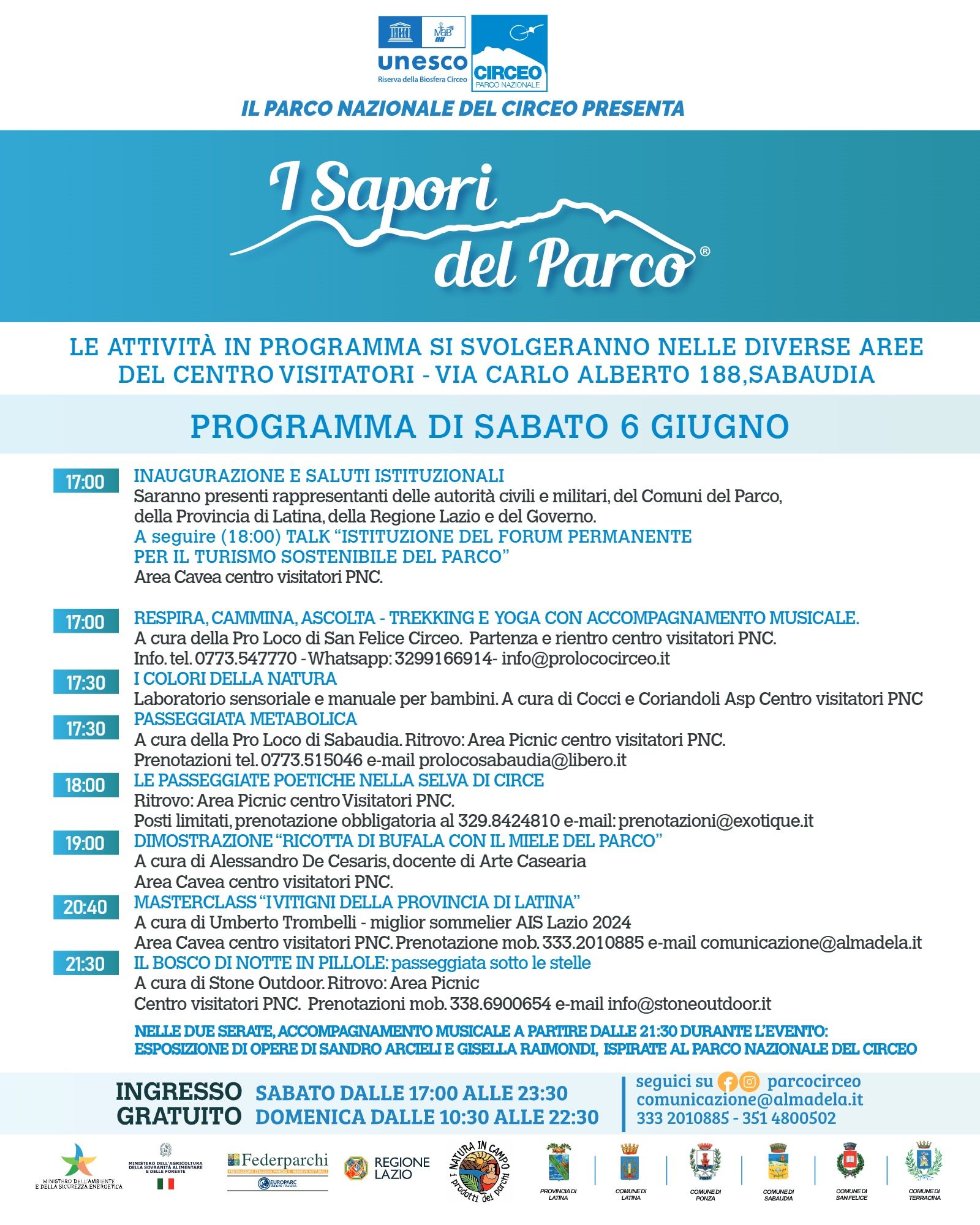 A Sabaudia I Sapori del Parco – VisitLazio